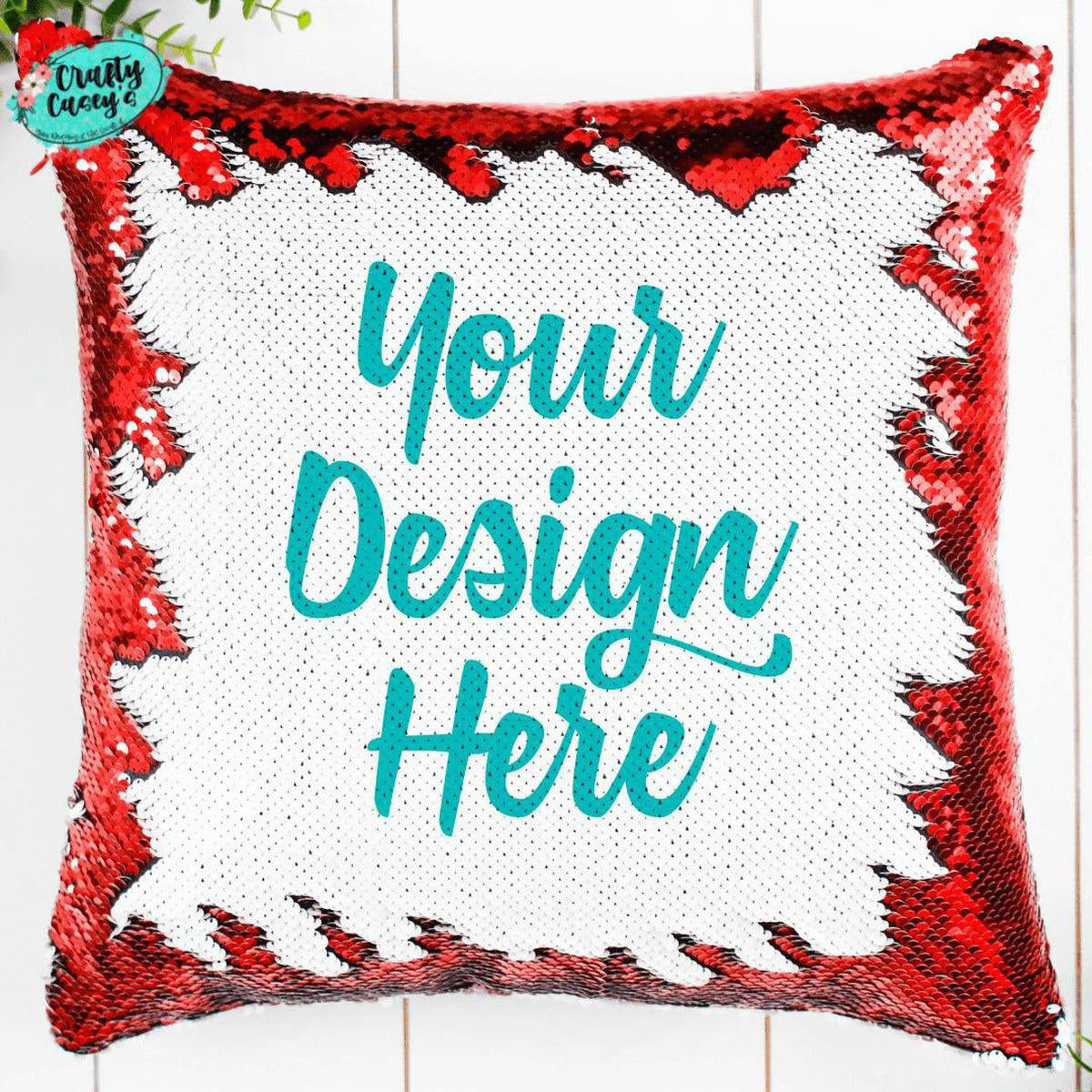 Personalized Sequin Color Changing Pillow Covers – Crafty Casey's